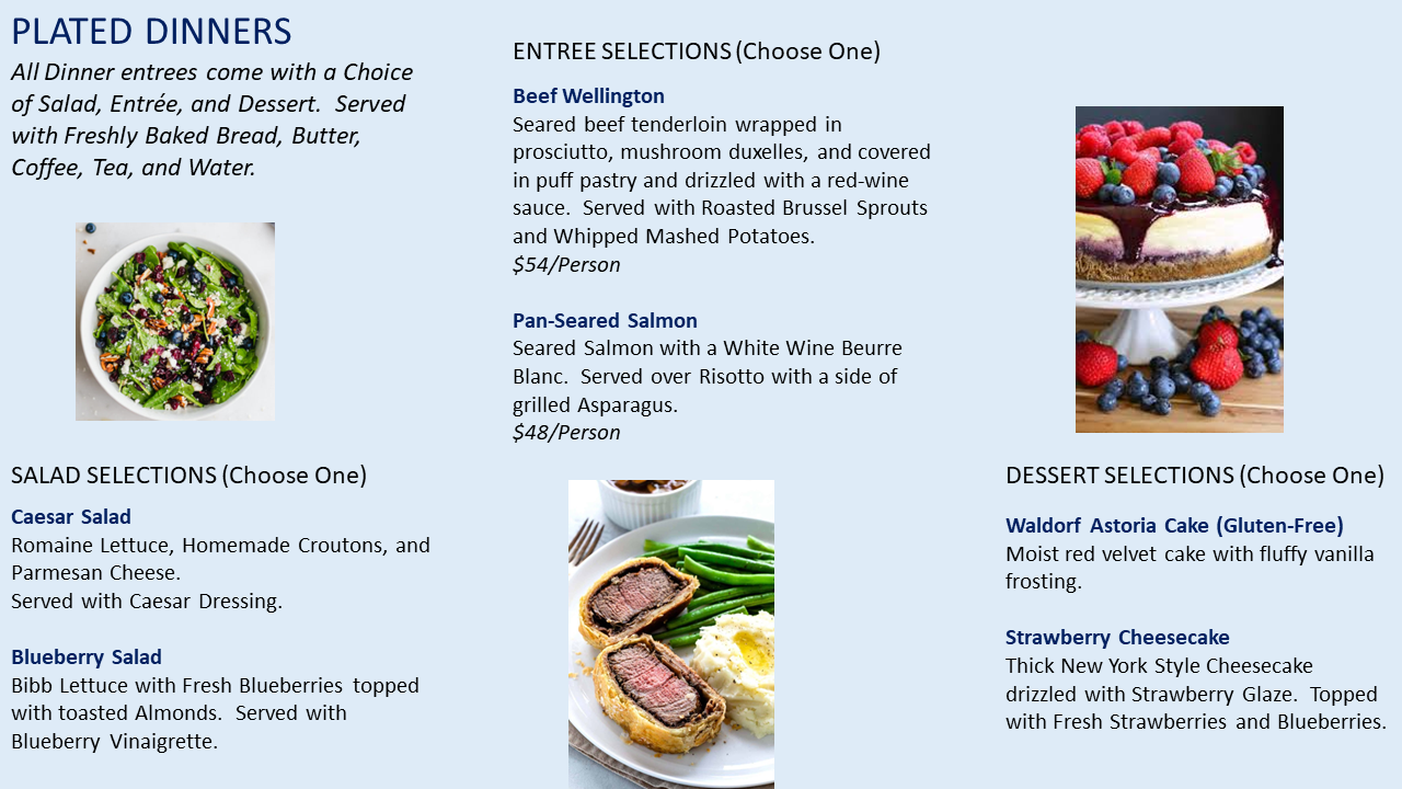 Packages and Your F&B Menu – Momentus Support Center