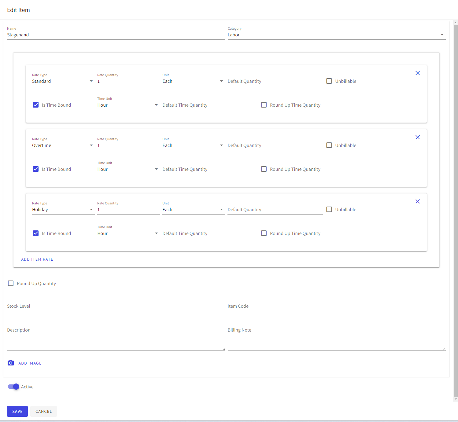 Edit Inventory Items – Momentus Support Center