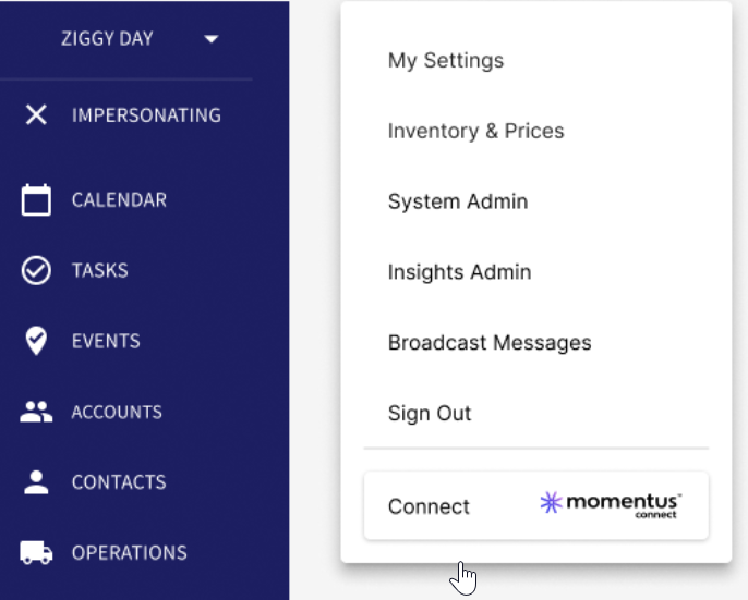 September 2025 Minor Update – Momentus Support Center