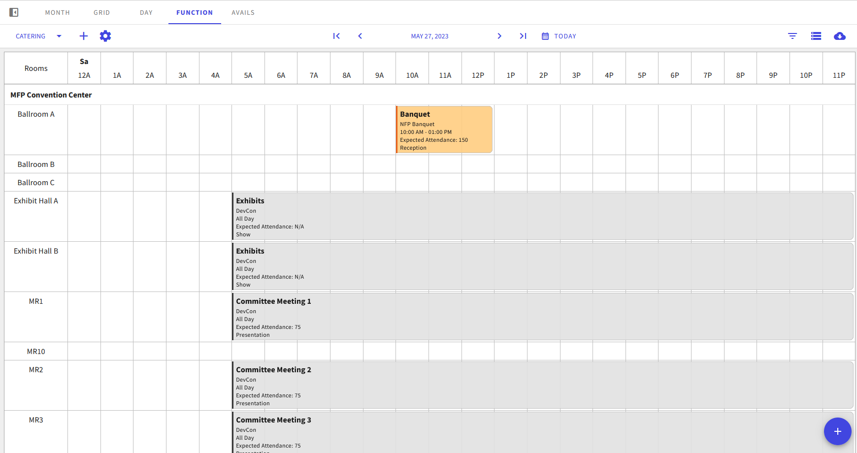 Function Calendar View Gallery – Momentus Support Center